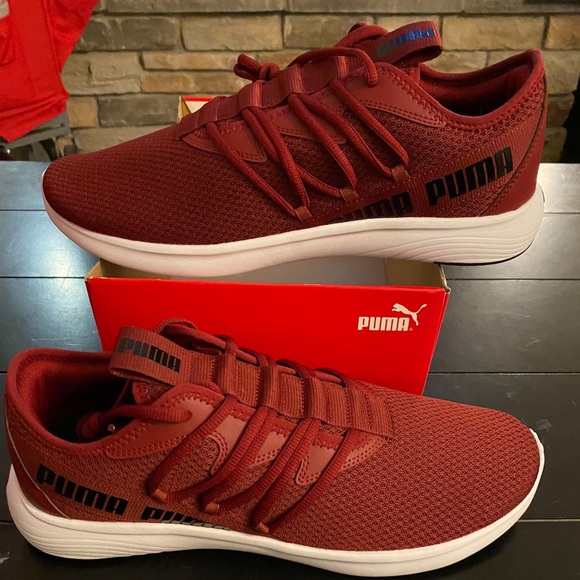 Puma | Shoes | Puma Burgundy With White Bottom Asking 500 | Poshmark